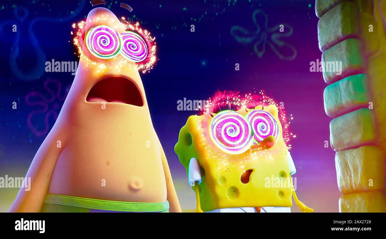 USA. A scene from ©Paramount Pictures film: The SpongeBob Movie: Sponge ...