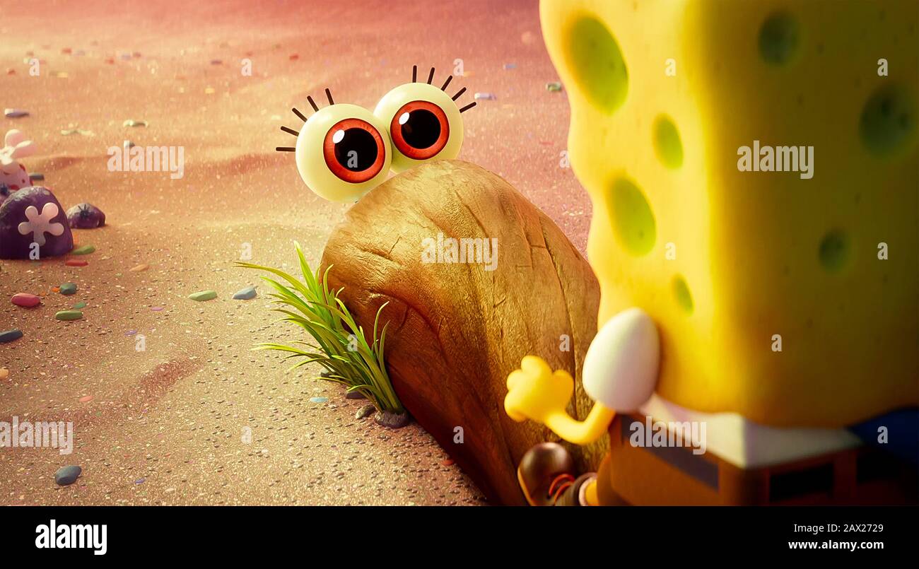 USA. A scene from ©Paramount Pictures film: The SpongeBob Movie: Sponge ...