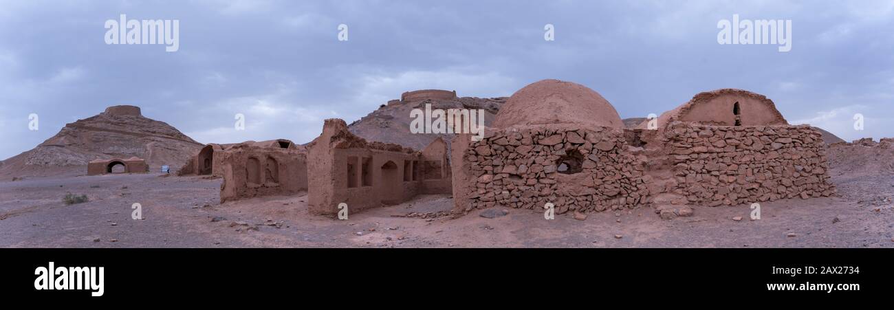 Zoroastrian Towers of Silence, Dakhma, Yazd, Iran, Western Asia, Asia ...