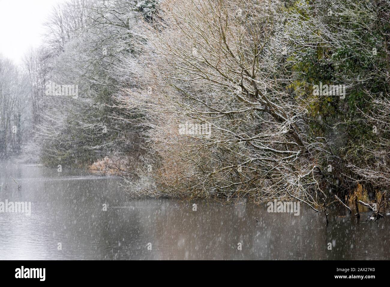 Nottingham colwick country park winter hi-res stock photography and ...