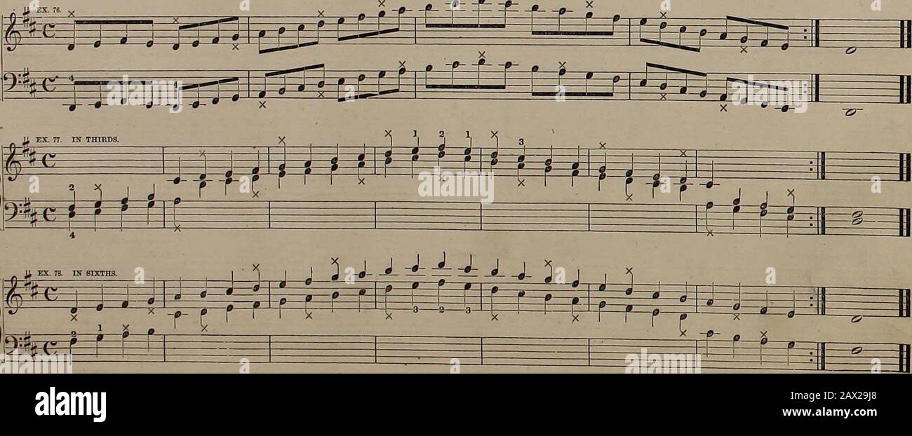 Clarke's New Method for reed organs, a comprehensive system of ...