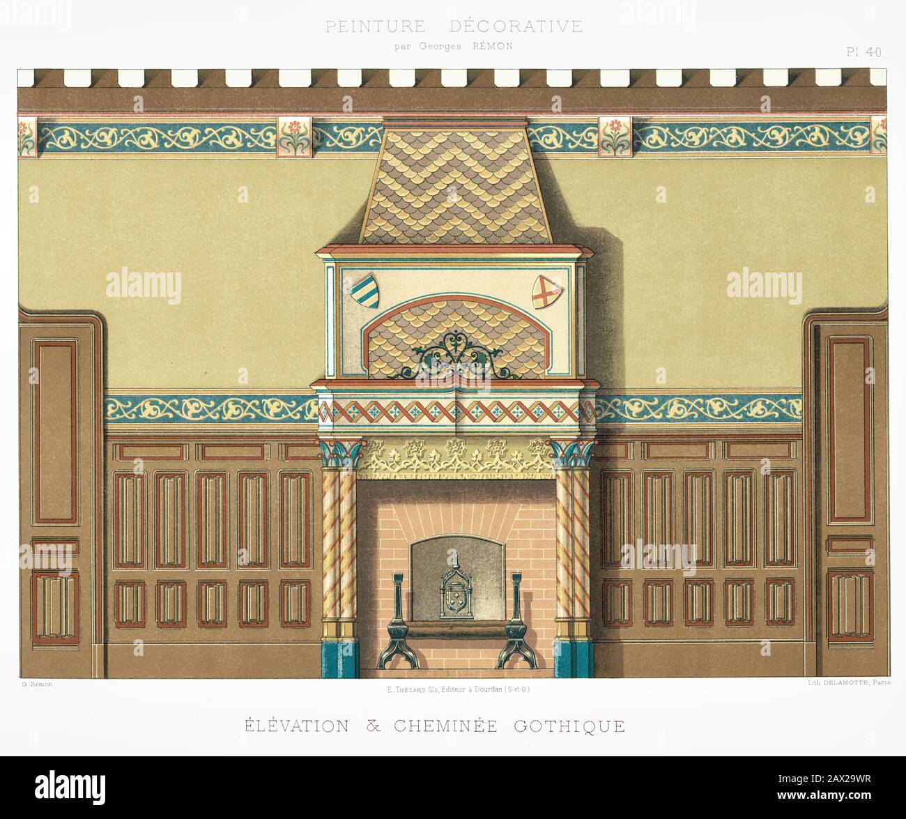 Gothic styles Cut Out Stock Images & Pictures - Alamy