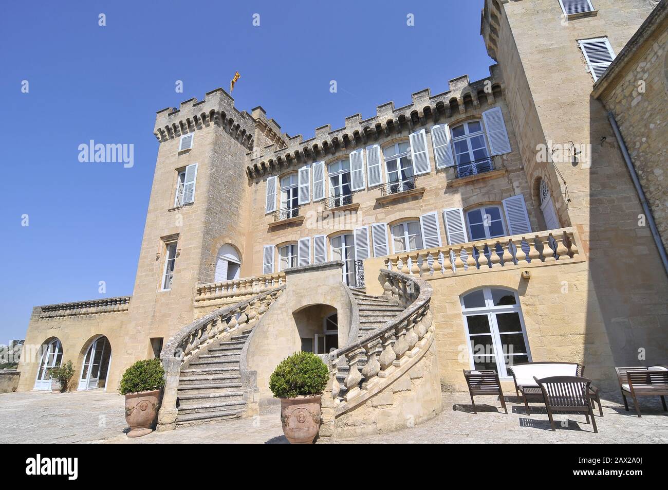 Old french castle hi-res stock photography and images - Alamy
