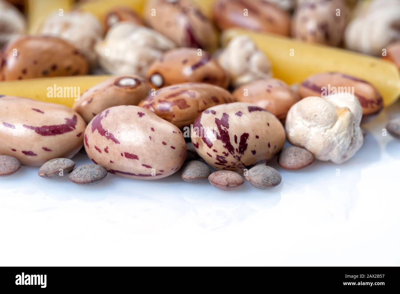 Healthy food background isolated on white Stock Photo - Alamy
