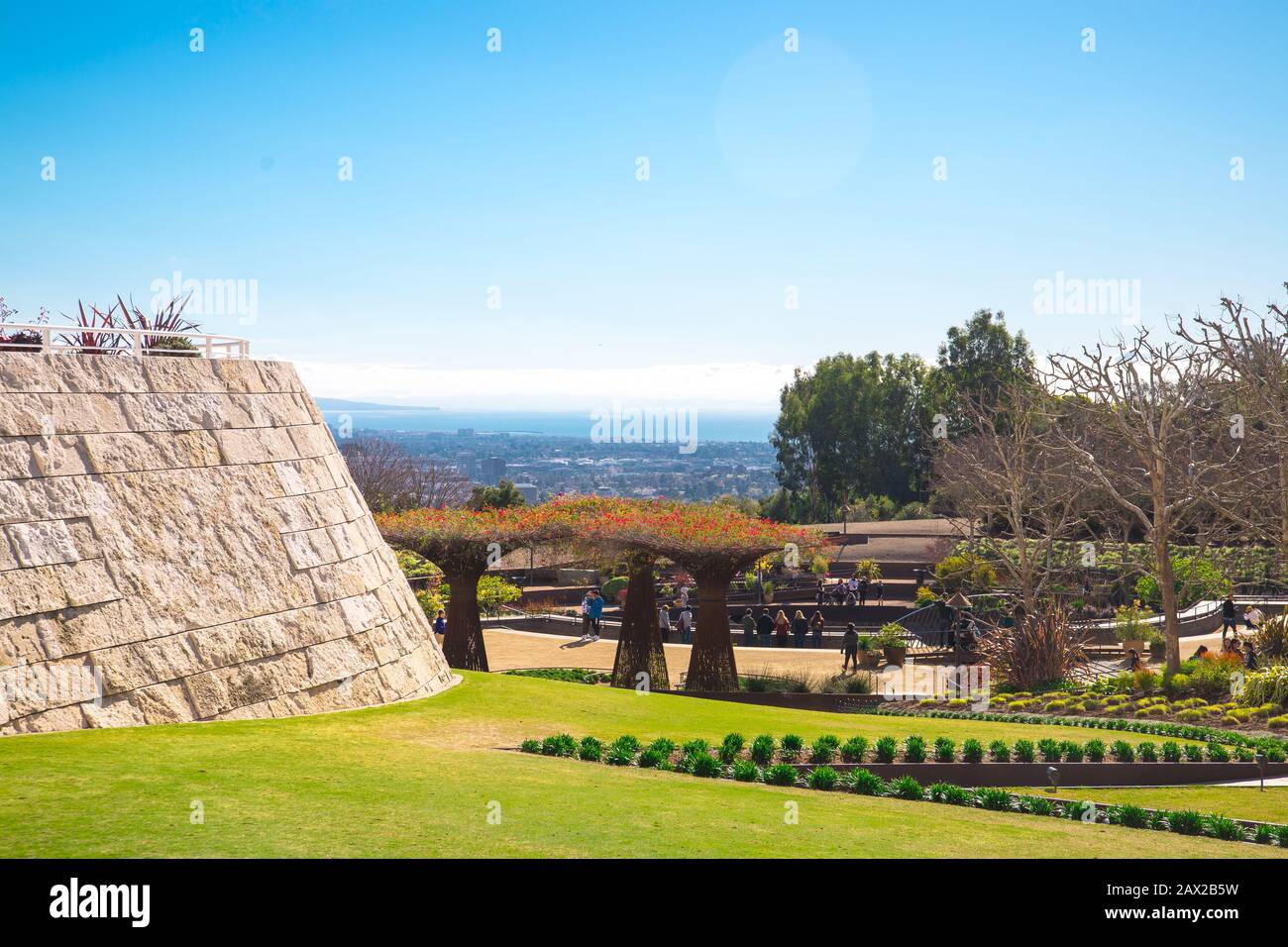 Getty museum los angeles view hi-res stock photography and images - Alamy