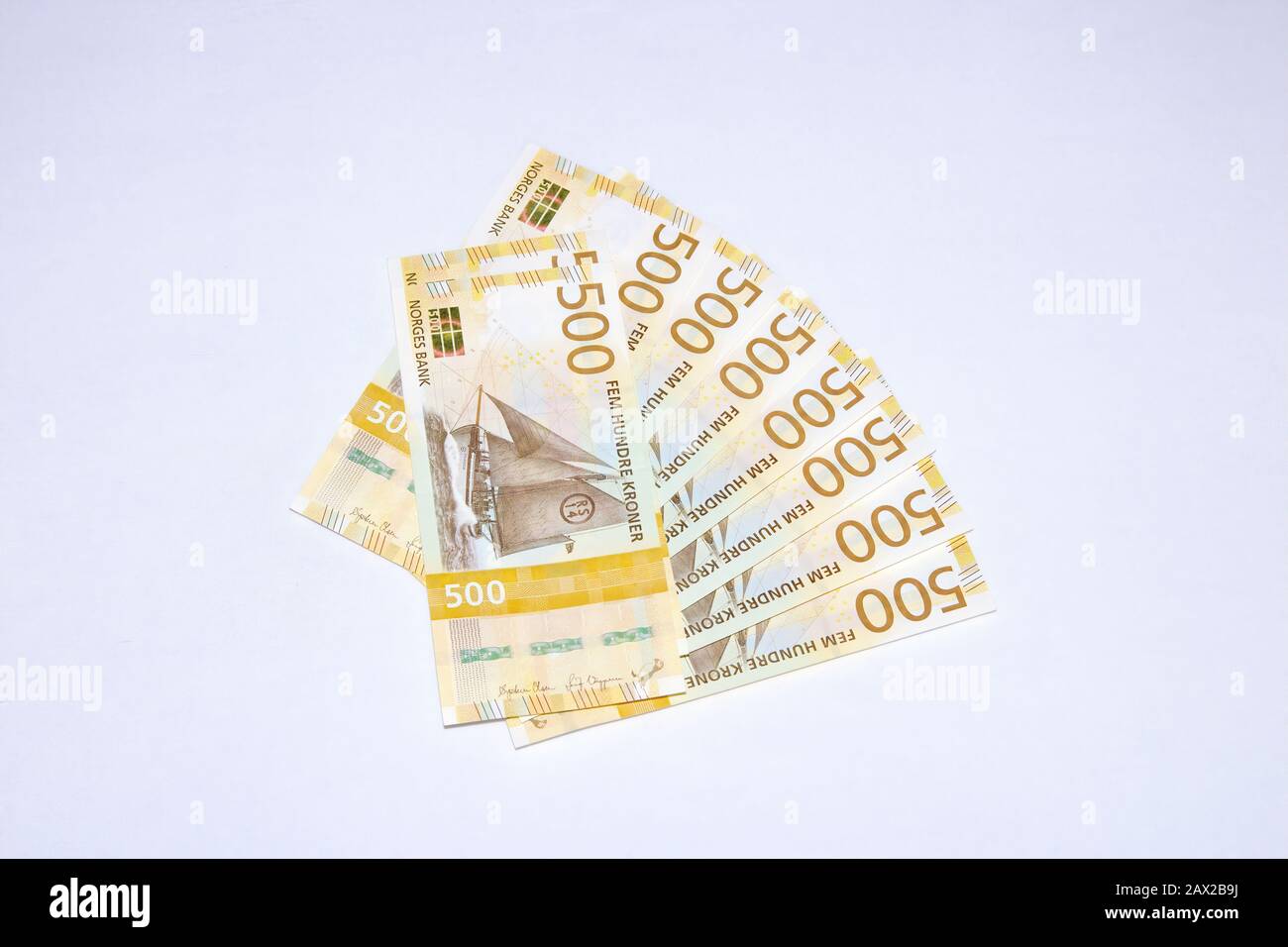 Norwegian krone, NOK Stock Photo - Alamy