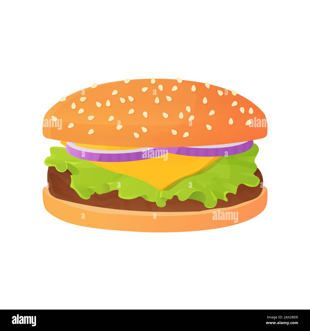 Beef steak vegetable salad Stock Vector Images - Alamy