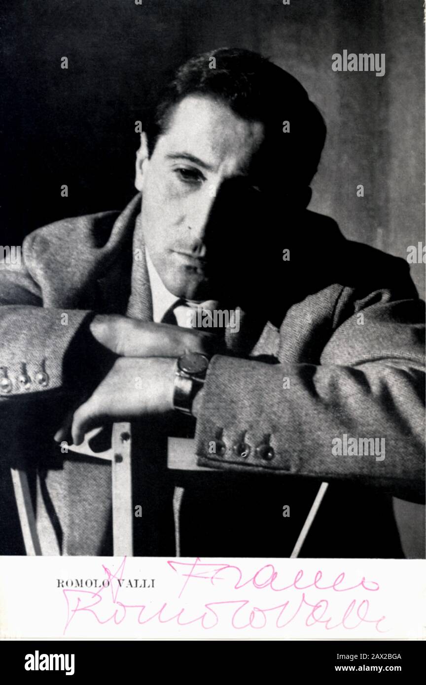 1960 ca , ITALY: The celebrated italian actor ROMOLO VALLI ( 1925 ...