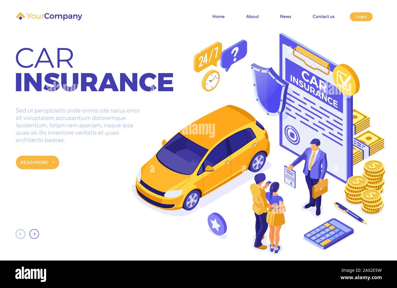 Couple money calculator Stock Vector Images - Alamy