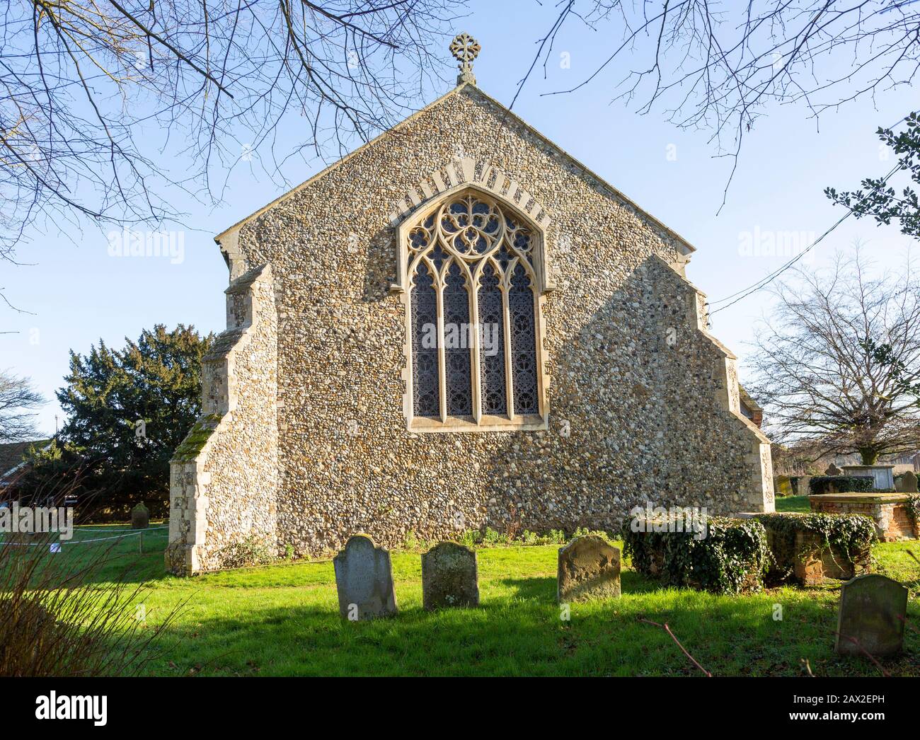 Village parish church All Saints, Eyke, Suffolk, England, UK Stock ...