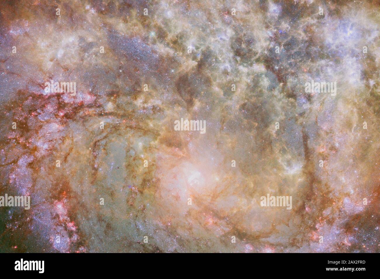 Incredibly beautiful galaxy in outer space. Black hole. Elements of ...