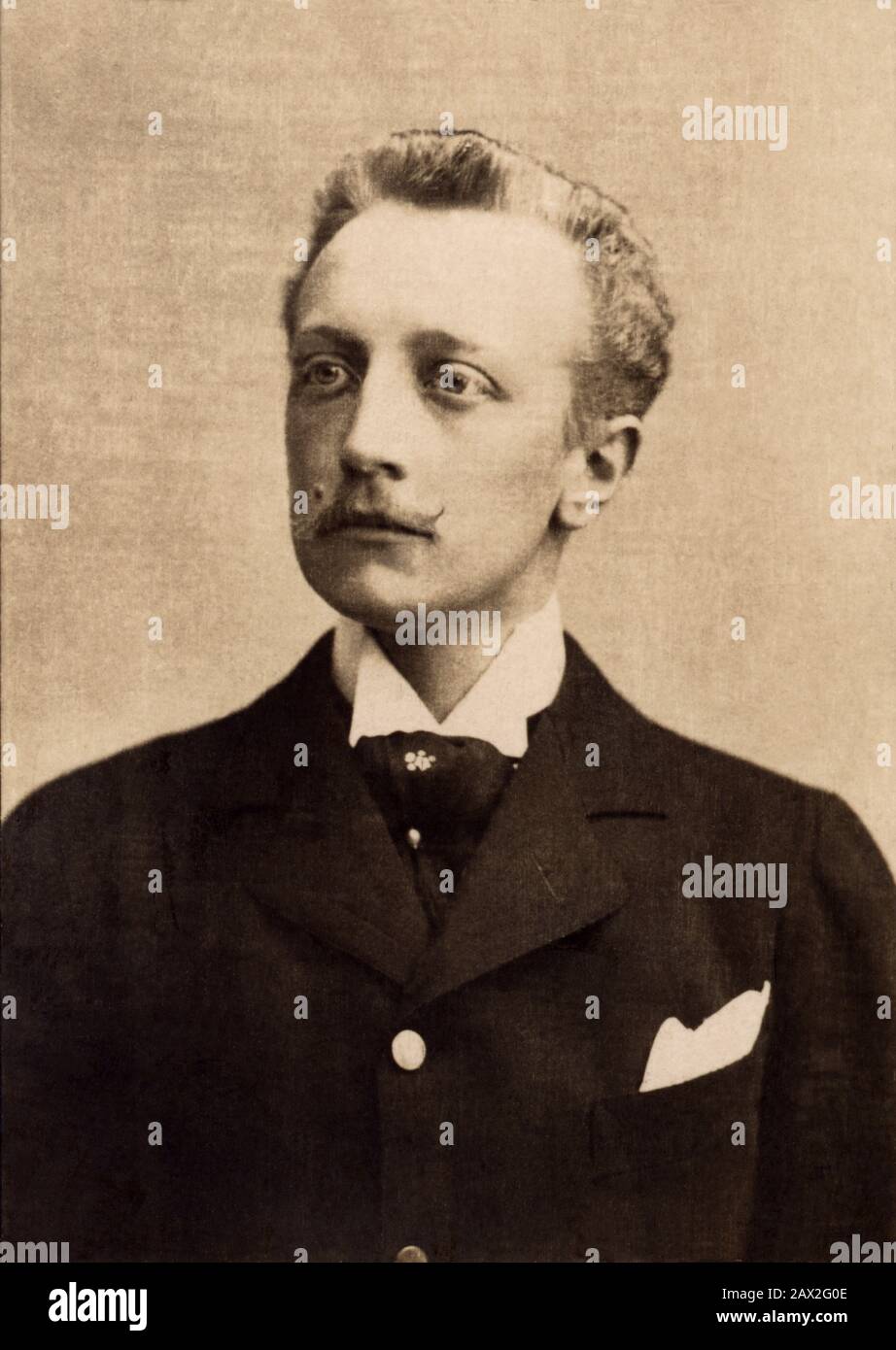 1895 ca , Paris , FRANCE : The french marquis Paul Ernest Boniface ...