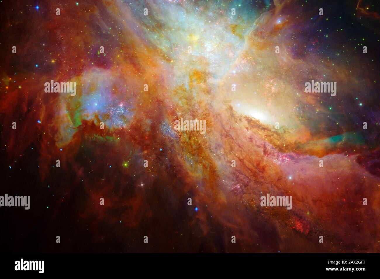 Awesome space background. Elements of this image furnished by NASA ...