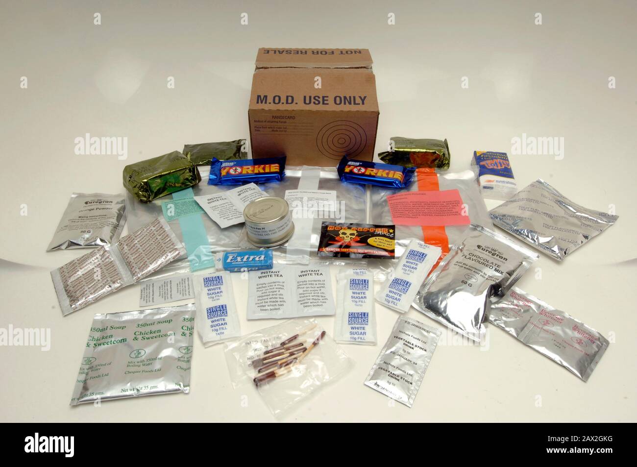 Food ration pack hi-res stock photography and images - Alamy