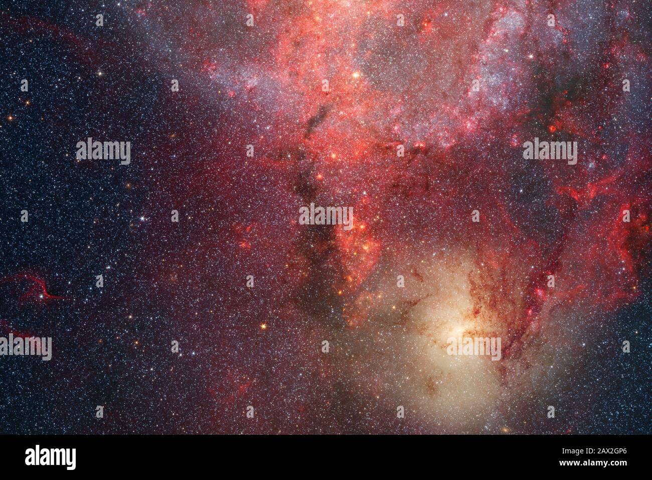 Infinite space with nebulae and stars. Elements of this image furnished ...