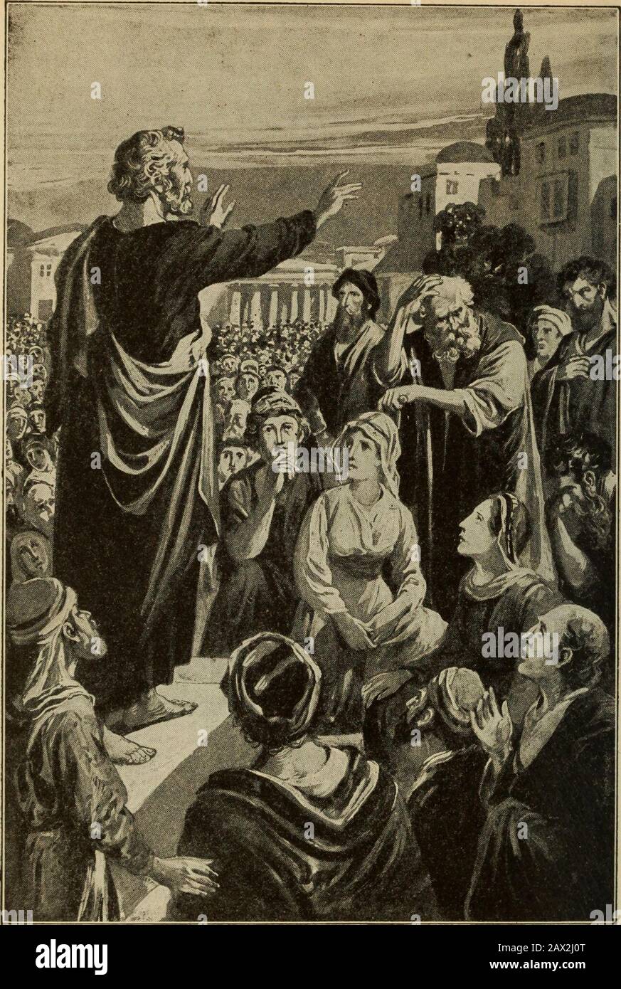 Peter preaching at pentecost hi-res stock photography and images - Alamy