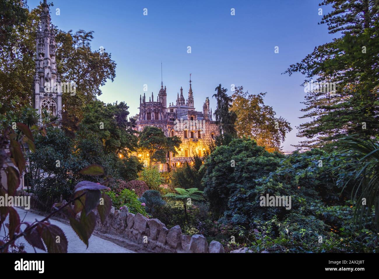The quinta da regaleira hi-res stock photography and images - Alamy