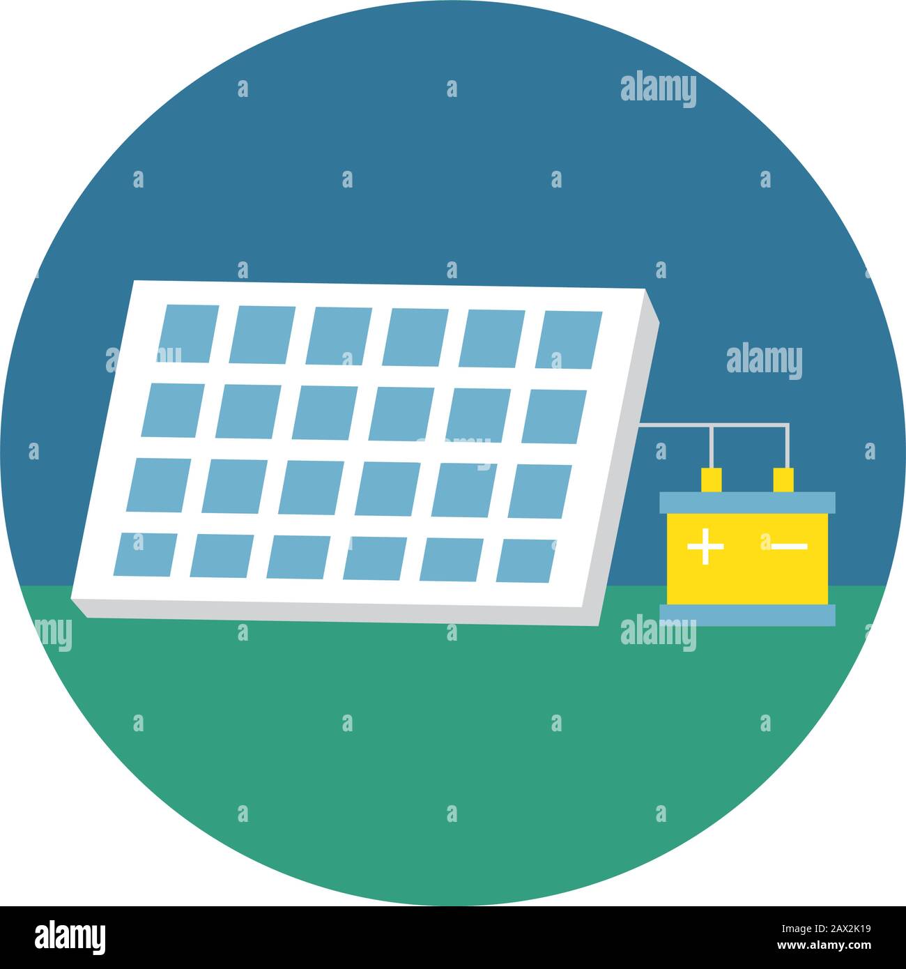 solar panel device isolated icon Stock Vector Image & Art - Alamy