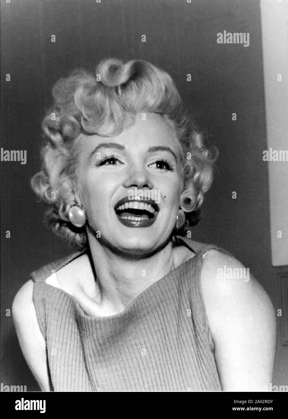 1954 10 April Hollywood Usa The American Actress Marilyn Monroe