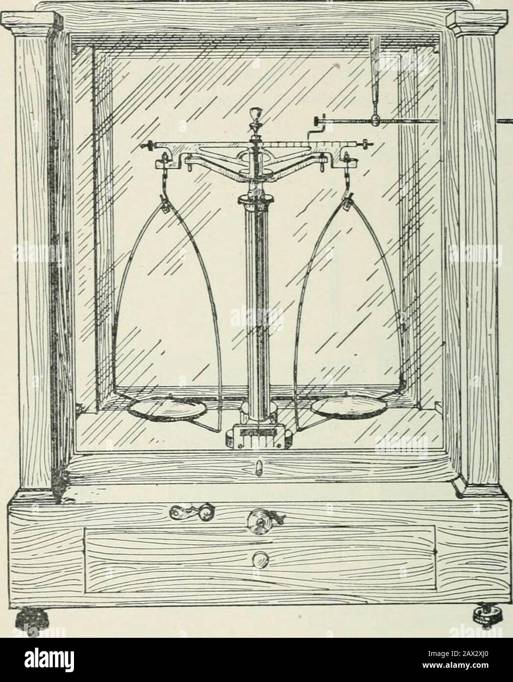 Analytical Balance Drawing