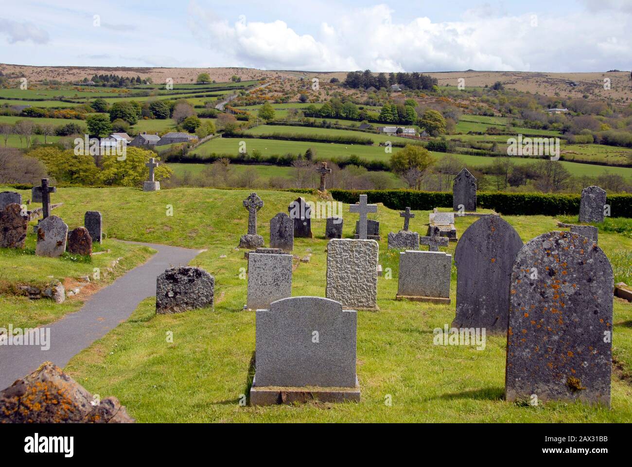 Devon graveyard hi-res stock photography and images - Alamy