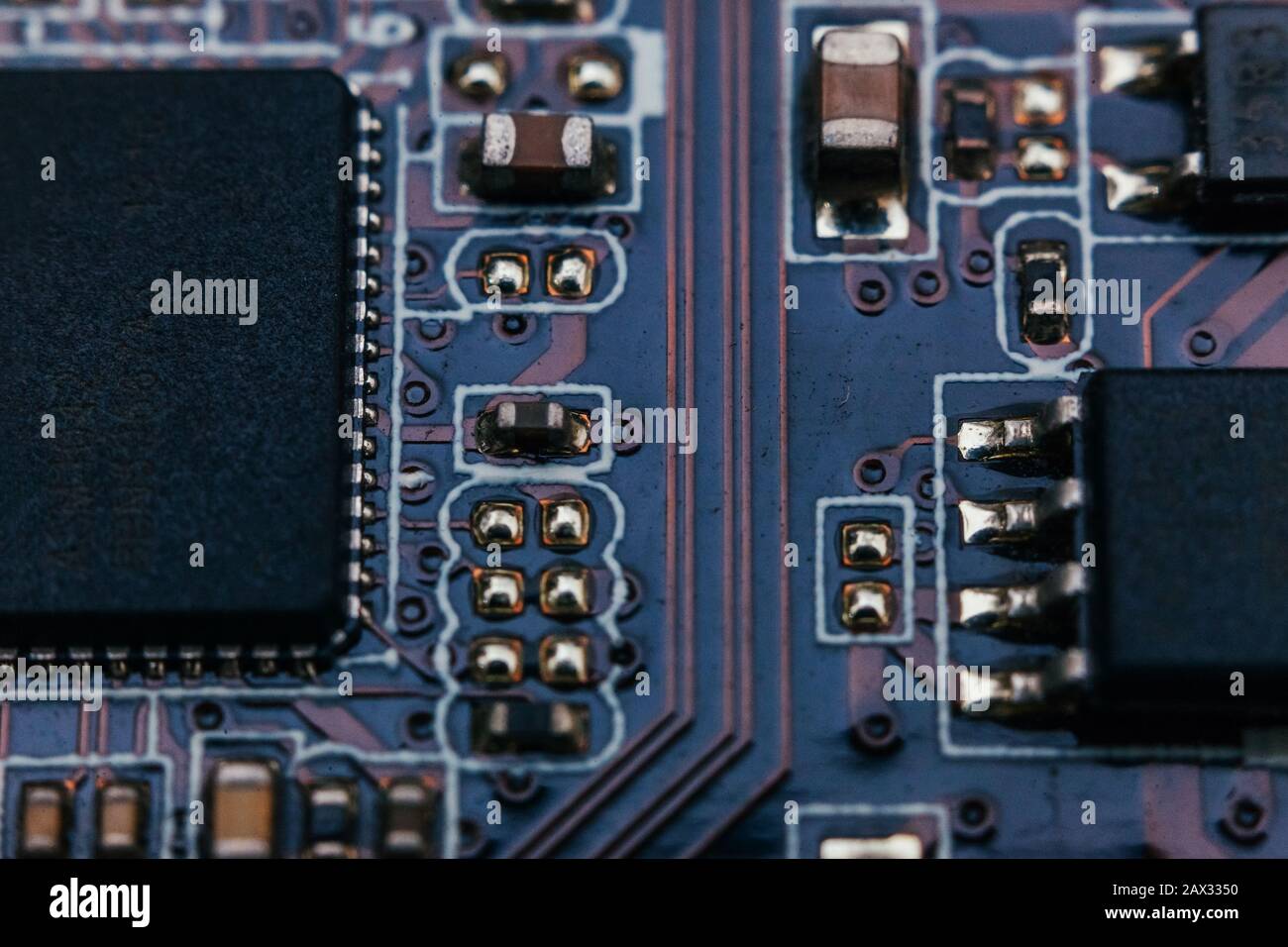 Circuit board repair. Electronic hardware modern technology ...