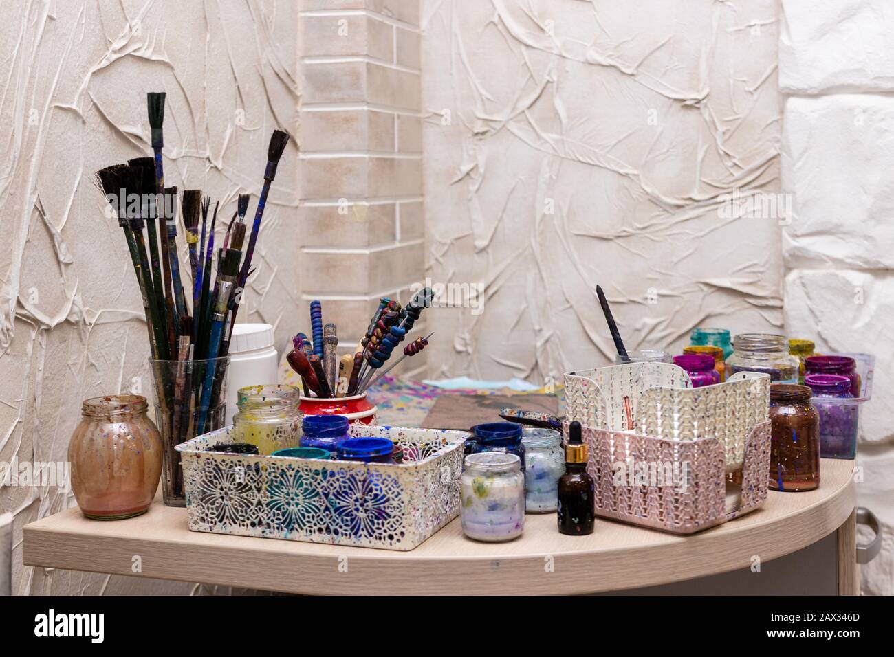 Master class in the studio Ebru - the art of "painting on the water ...