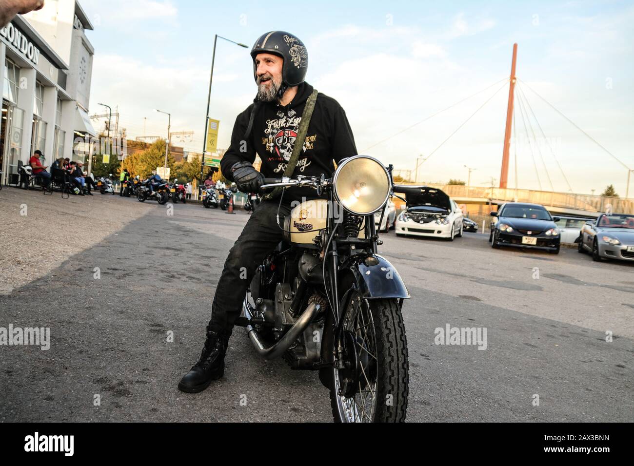 Vintage panther motorcycle hi-res stock photography and images - Alamy