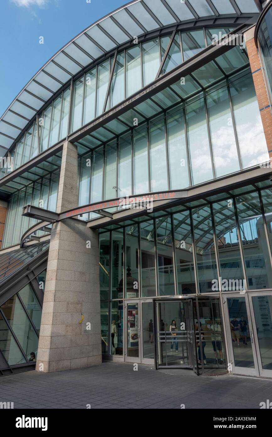 The Germanisches Nationalmuseum (Germanisches National Museum) on ...