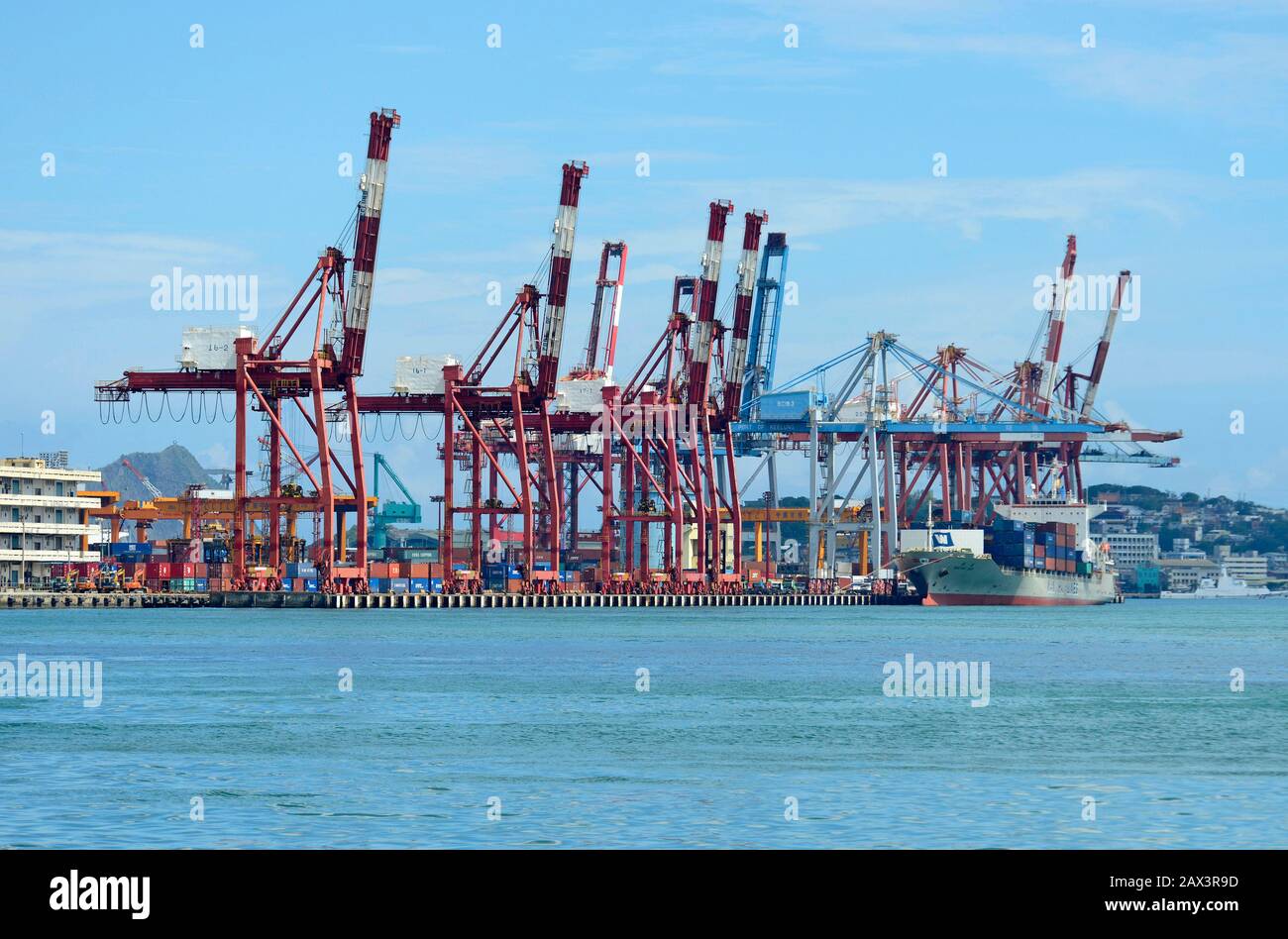 Port of Keelung, Taiwan Stock Photo - Alamy