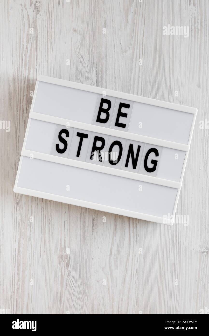 Strong words hi-res stock photography and images - Alamy
