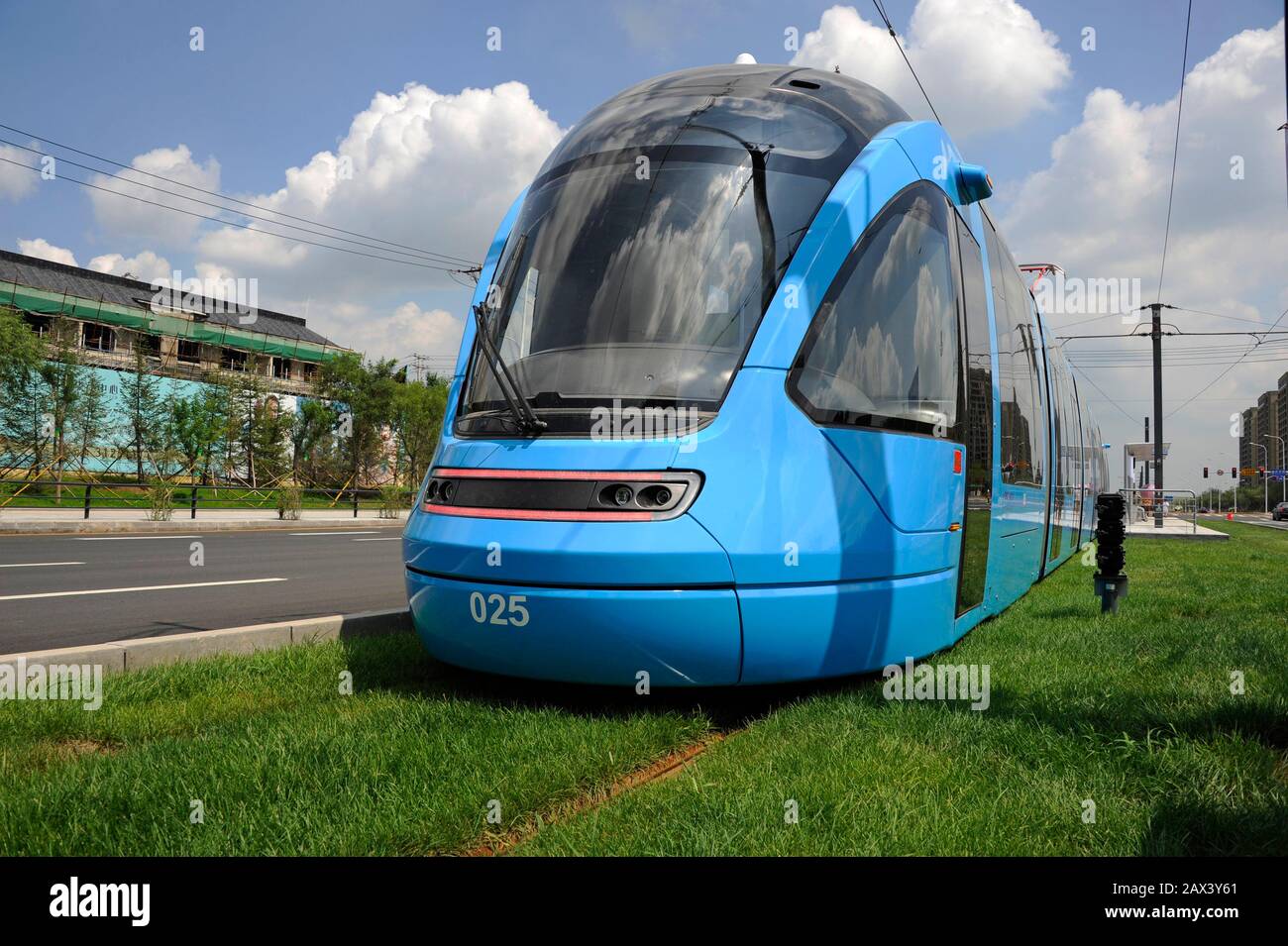 Shenyang's modern tram system opened for use in August 2013. A100% 5 ...
