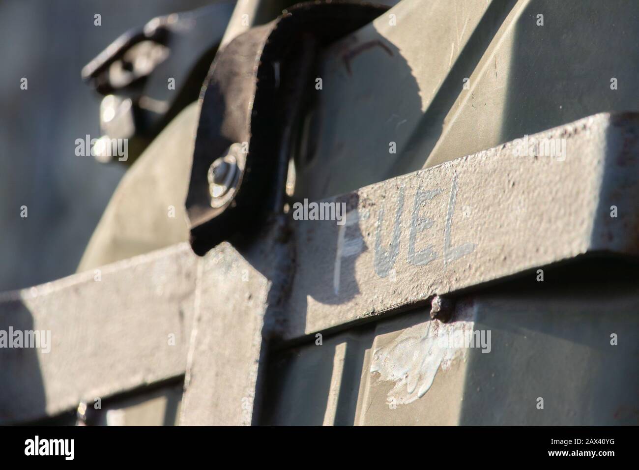 Vintage fuel can hi-res stock photography and images - Alamy