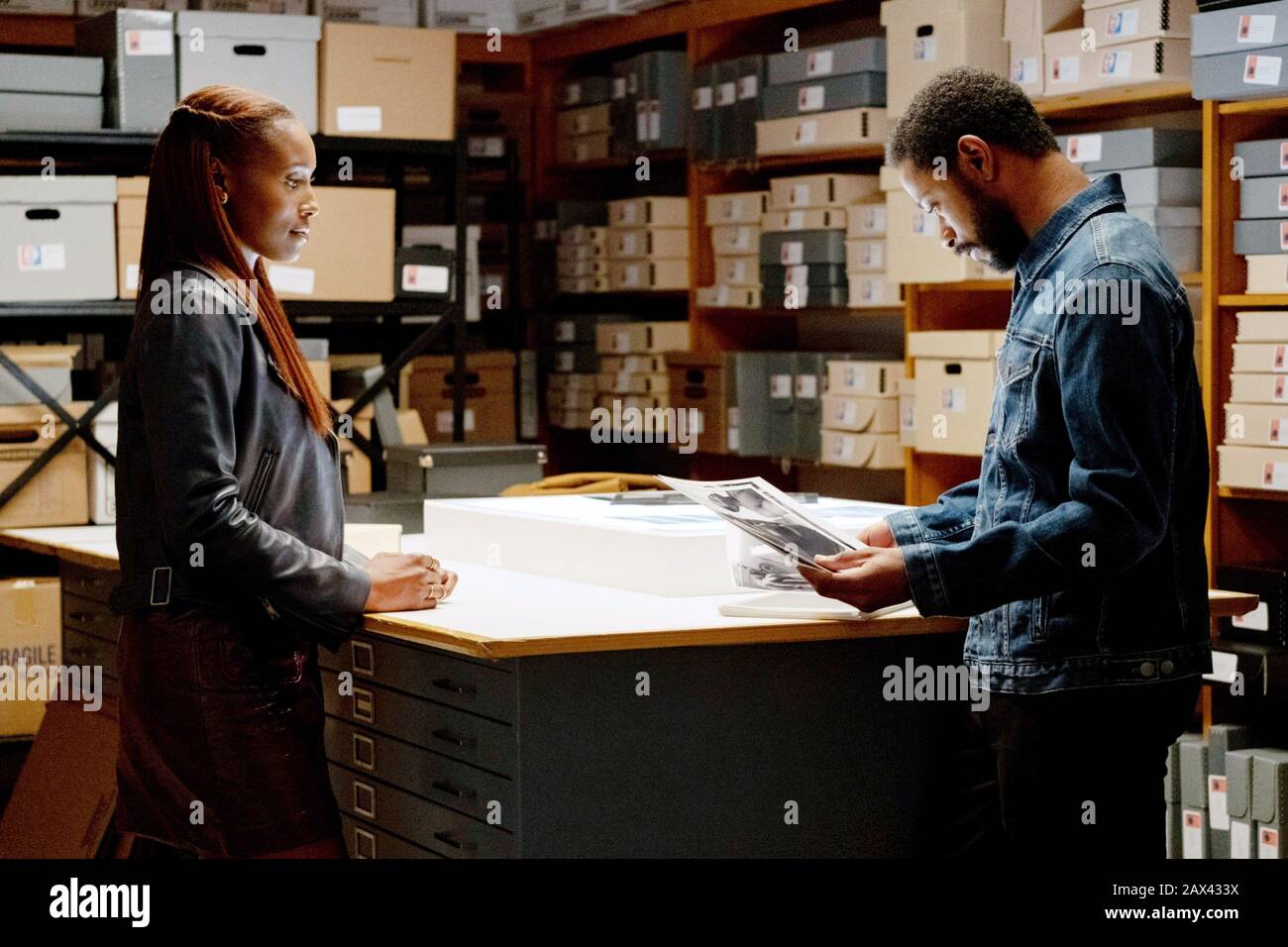THE PHOTOGRAPH, from left: Issa Rae, LaKeith Stanfield, 2020. ph: Emily ...