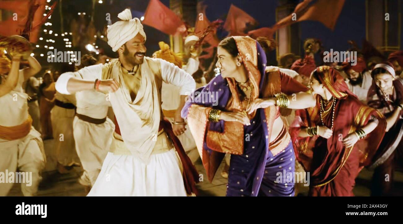 TANHAJI: THE UNSUNG WARRIOR, from left: Ajay Devgn, Kajol, 2020. © Viva ...