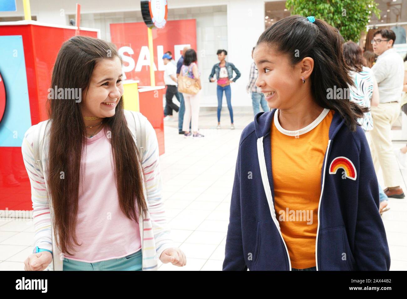 DIARY OF A FUTURE PRESIDENT, from left: Carmina Garay, Tess Romero ...