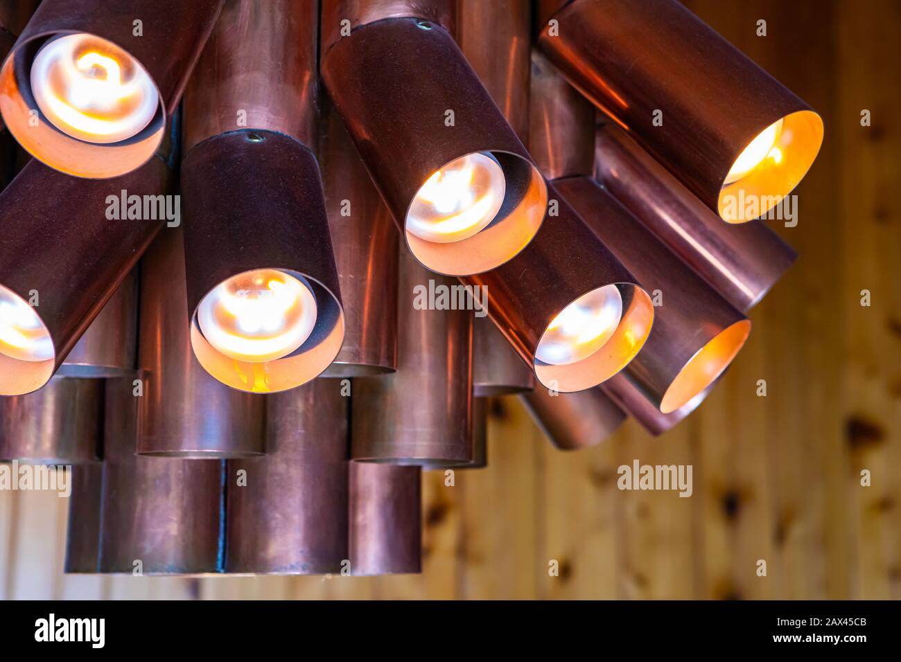 Metal sculptural lamps hi-res stock photography and images - Alamy