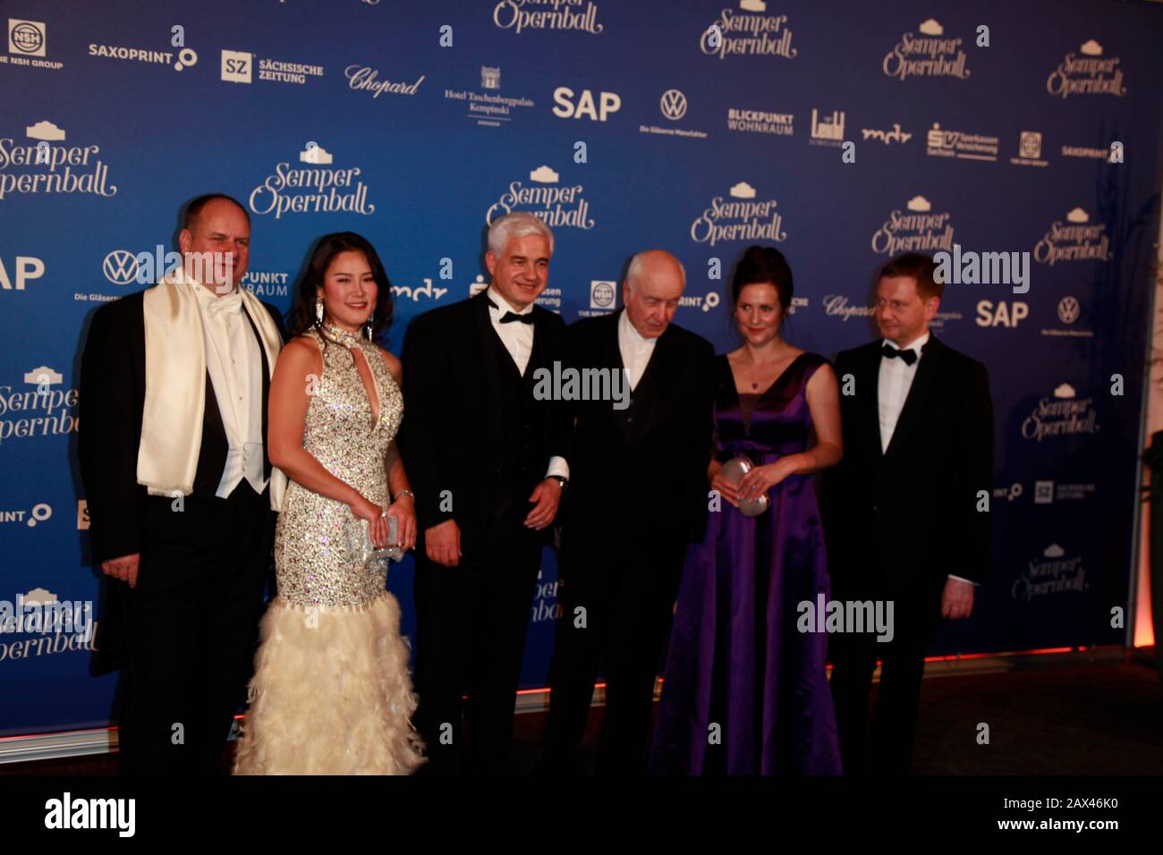 Dirk Hilbert mit Ehefrau Su Yeon Hilbert, Armin Mueller-Stahl , Hans ...