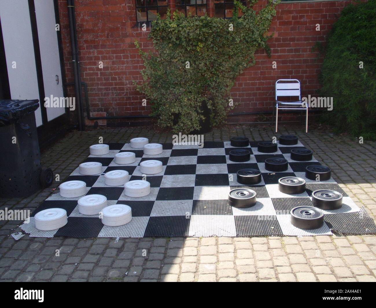 Giant draughts checkers hi-res stock photography and images - Alamy