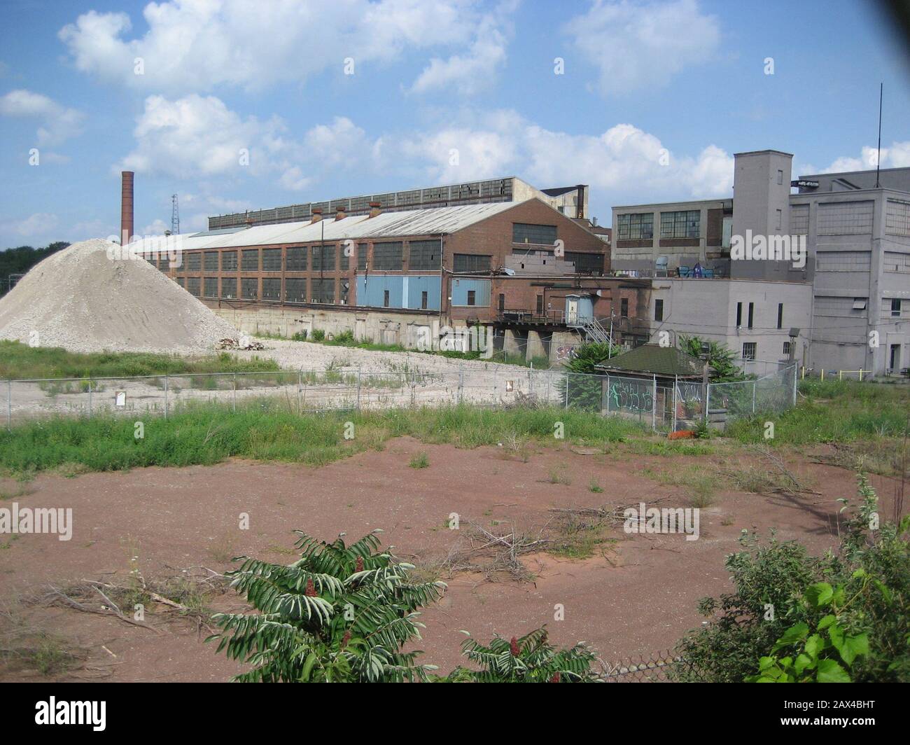Empty Industrial Warehouse Factory Complex High Resolution Stock ...