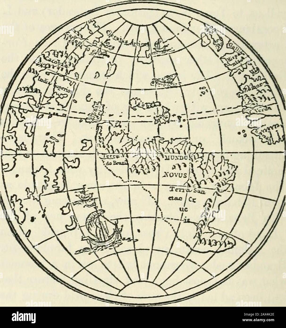 1492 america map hi-res stock photography and images - Alamy