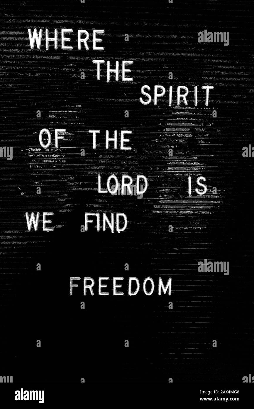 Text graphic with christian scripture Stock Photo - Alamy