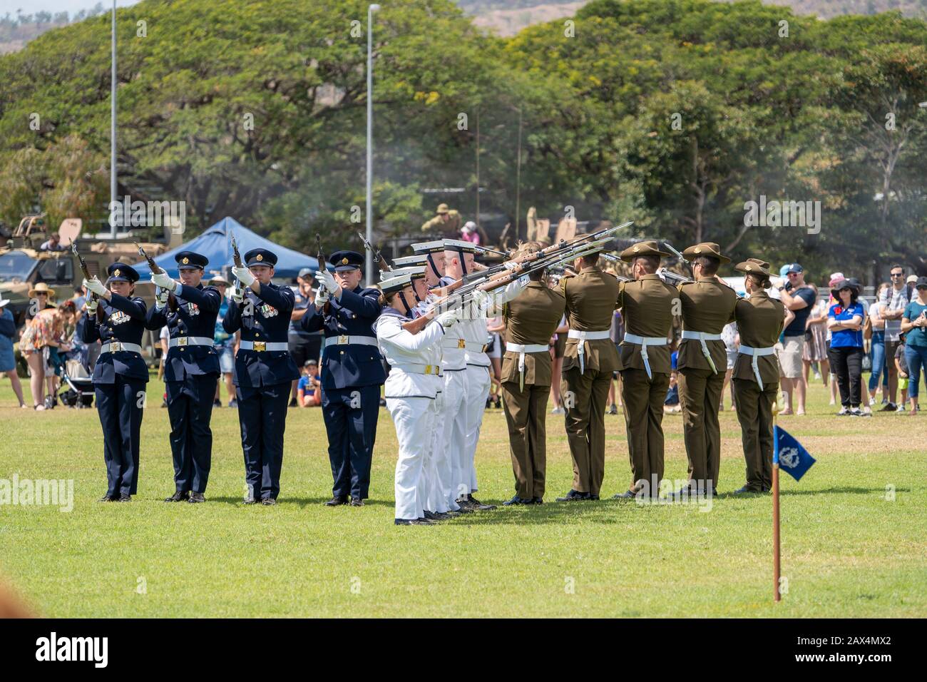 Australian Federation Guard on display at Australian Army Open Day ...