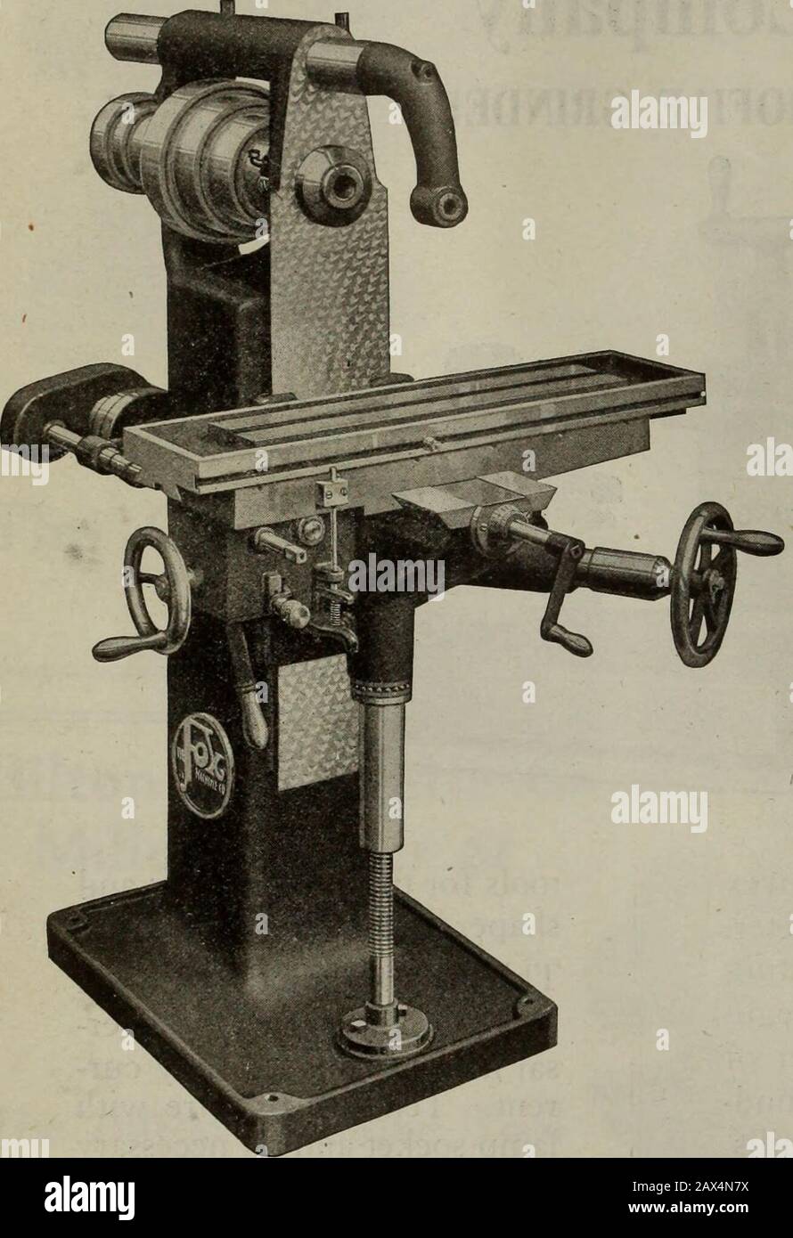 Canadian machinery and metalworking (July-December 1917) . Milling ...