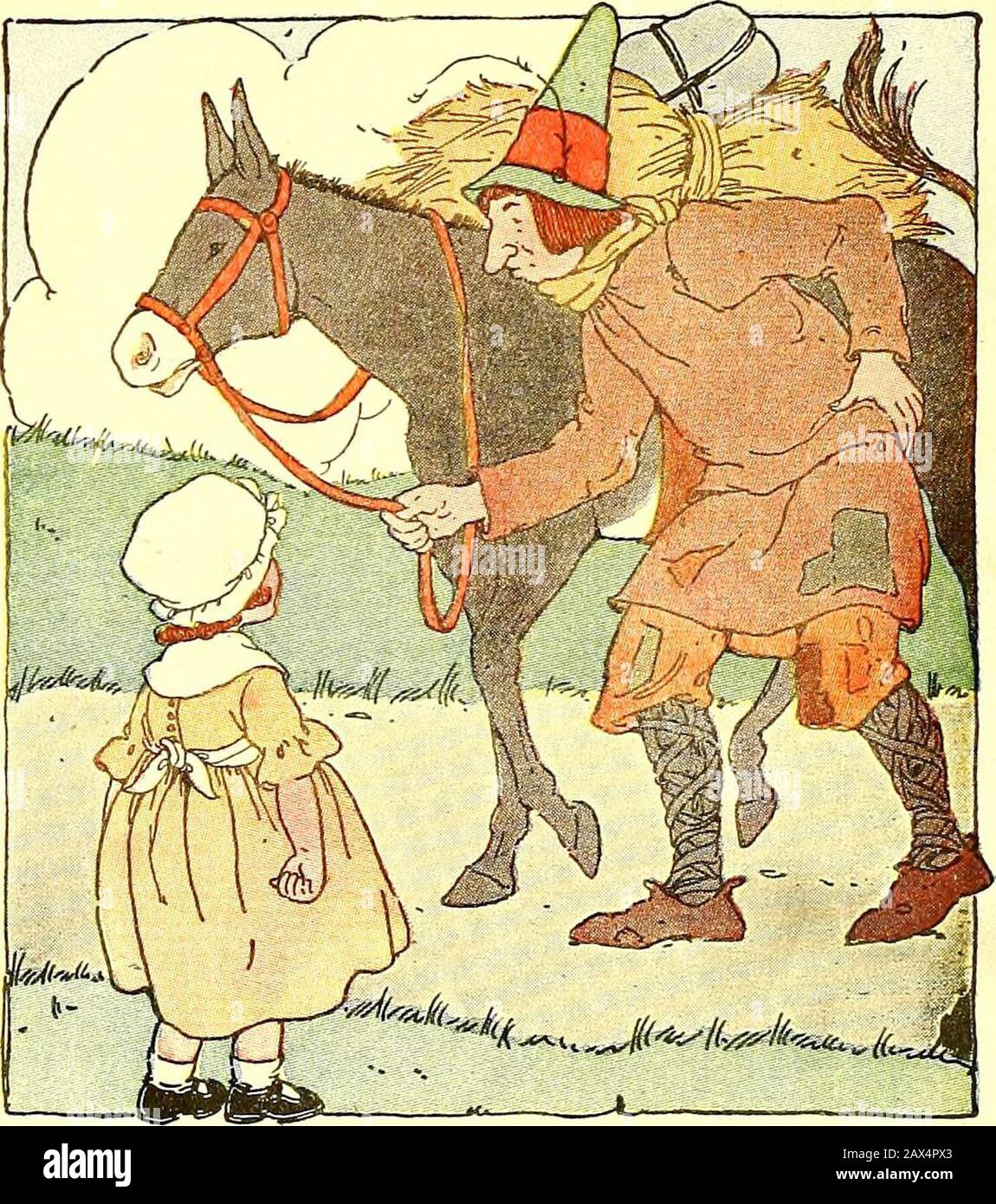 The Peter Patter book; rimes for children . He had to be minded byall ...