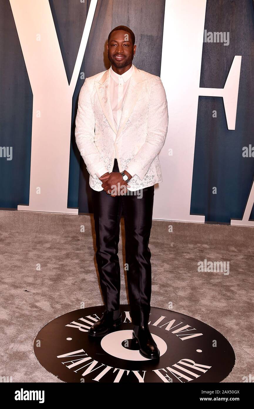 BEVERLY HILLS, CA - FEBRUARY 09: Dwayne Wade attends the 2020 Vanity ...