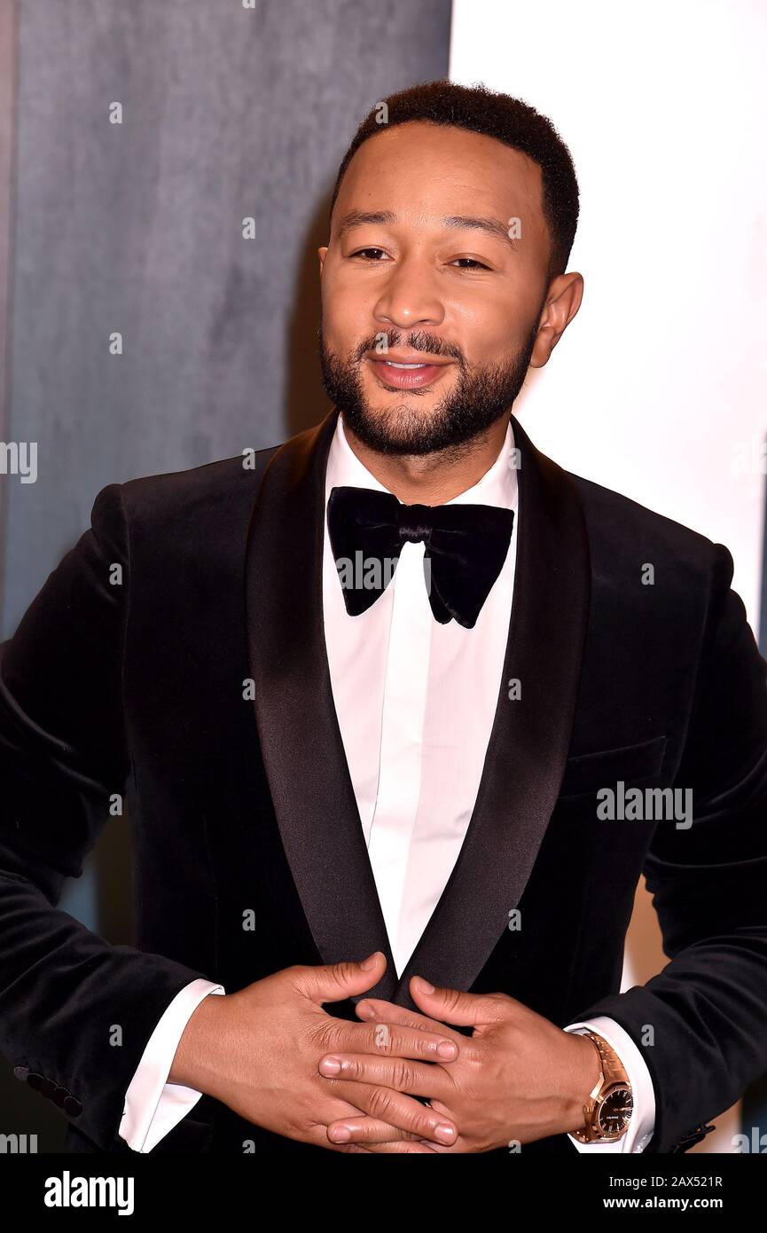 BEVERLY HILLS, CA - FEBRUARY 09: John Legend attends the 2020 Vanity ...