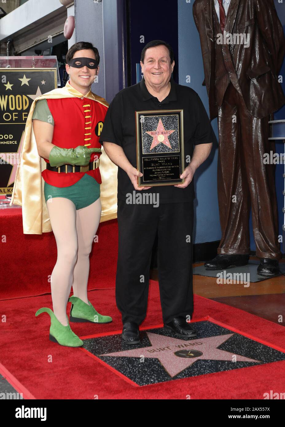 Burt Ward is Honored with Star on Hollywood Walk of Fame in Hollywood ...