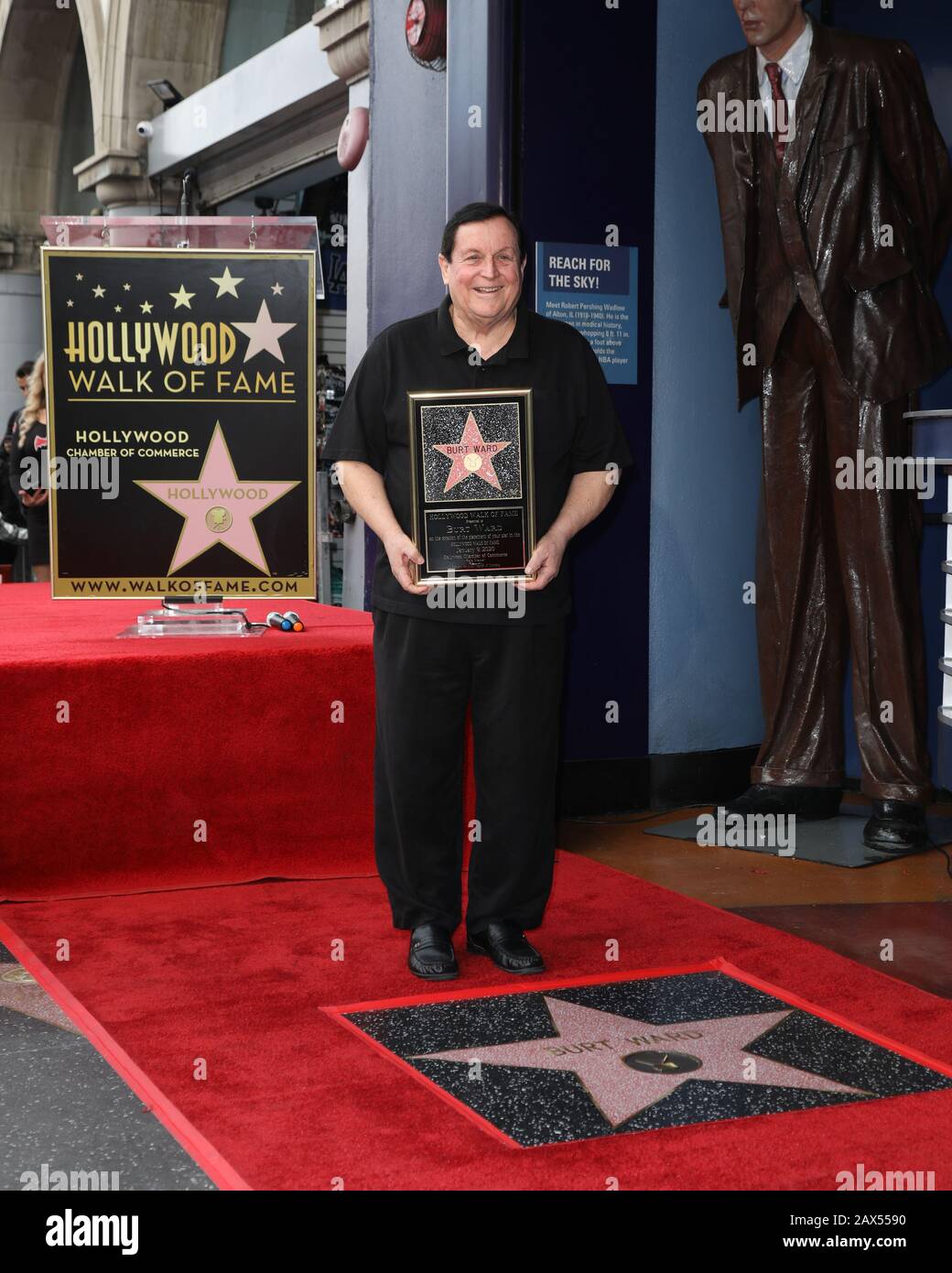 Burt Ward is Honored with Star on Hollywood Walk of Fame in Hollywood ...