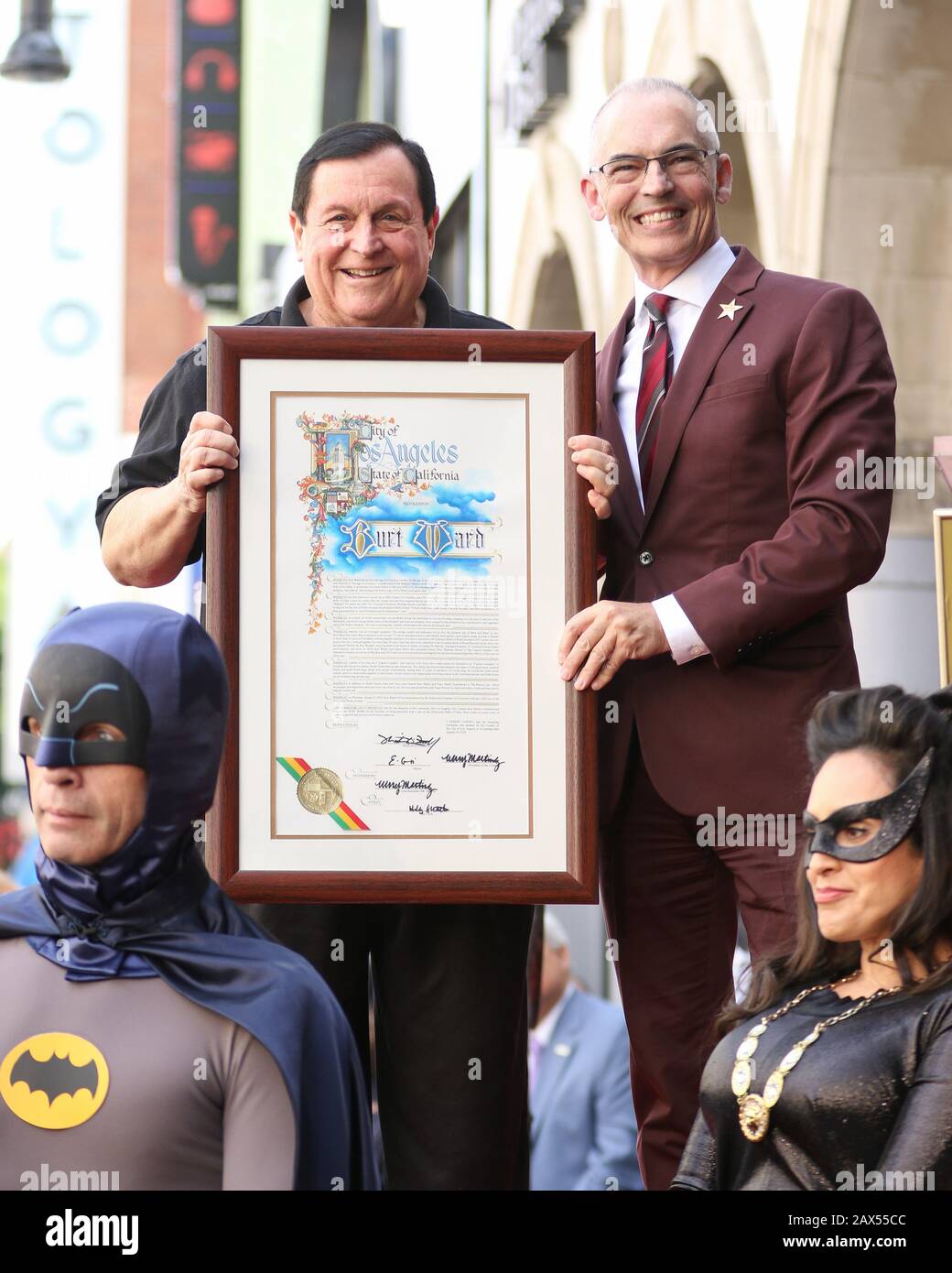 Burt Ward is Honored with Star on Hollywood Walk of Fame in Hollywood ...